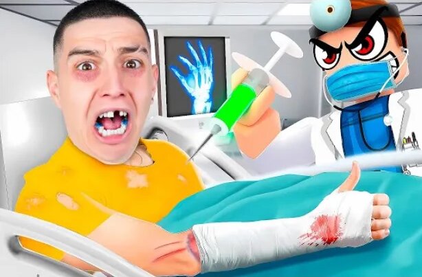 Побег ИЗ Больницы В Роблокс! Сумасшедший Доктор _Экстремально_#глент # ...