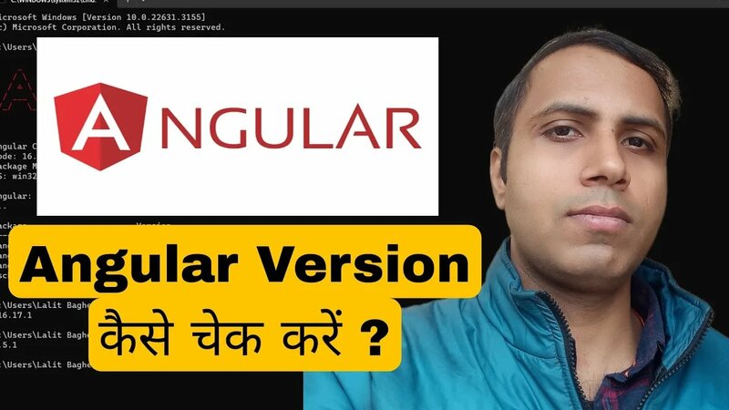 How to Check Angular Version Using Command Prompt on Windows | Angular Version Checker ...