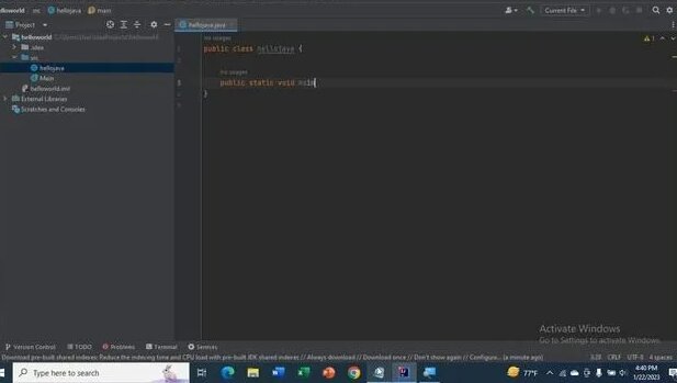 How to Create and Run a Java Project on IntelliJ IDEA | Run First Java Program Using IntelliJ ...