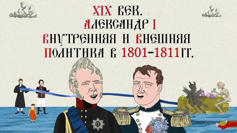 XIX ВЕК. Александр I. Внутренняя И Внешняя Политика В 1801-1811 ГГ. Русская История — Видео от ...