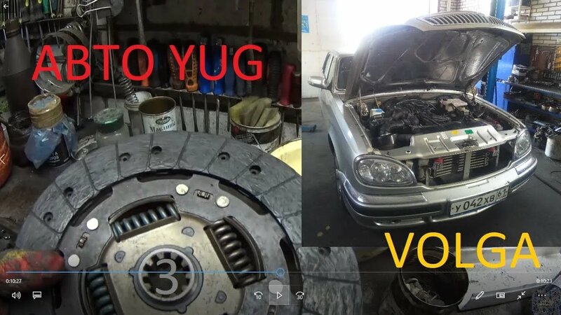 Ремонт старой Волги Газ 31105 за 49 000 рублей ЗМЗ 406 Замена сальника к/в маховика и сцепления ...