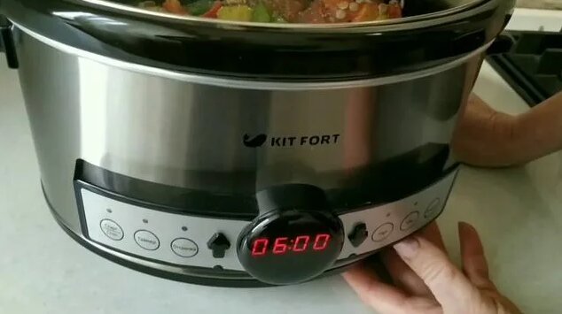 Обзор медленноварки Kitfort KT-212. #kitfort #китфорт #медленноварка #kt-212 #баранина ...