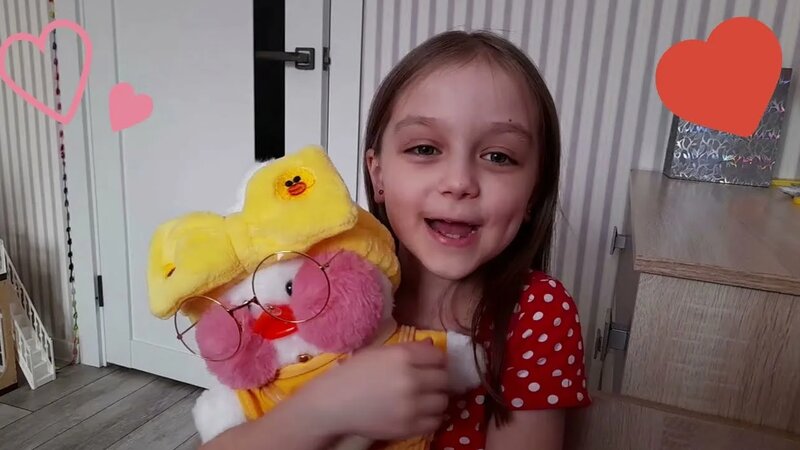 Распаковка уточки Lalafanfan Лалафанфан.