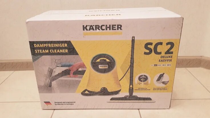Пароочиститель Karcher SC 2 Deluxe EasyFix Обзор Отзывы Комплектация ...