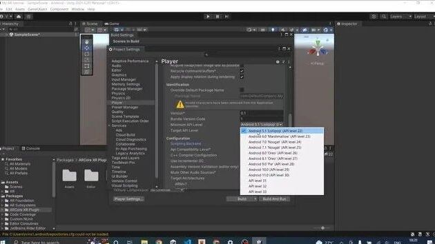 Unity AR Foundation(Part-1) Setup and Plane detection tutorial - Смотреть онлайн в поиске ...