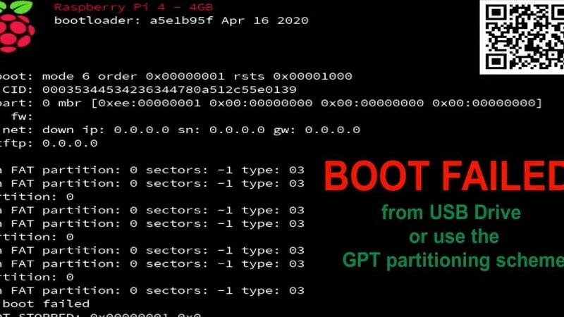 Raspberry Pi 4 boot failed ! update bootloader last version - Смотреть онлайн в поиске Яндекса ...