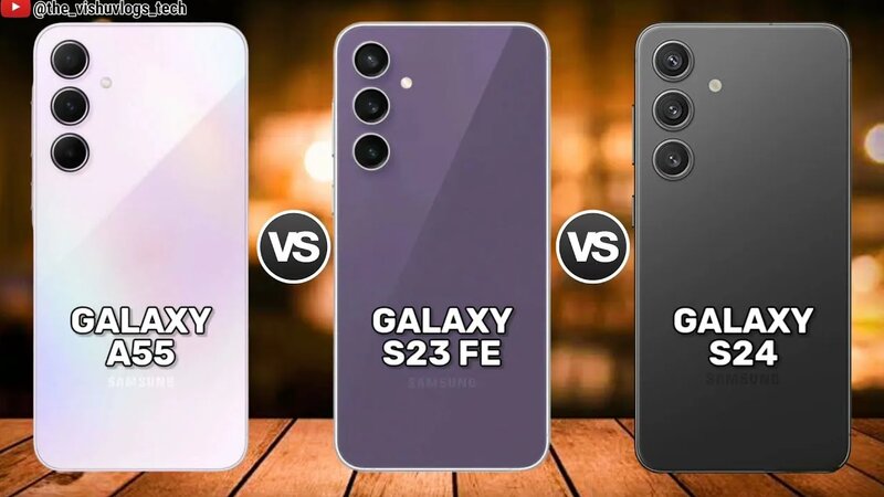 Samsung Galaxy S23 FE vs Samsung Galaxy A55: Which is the midrange gaming champion?