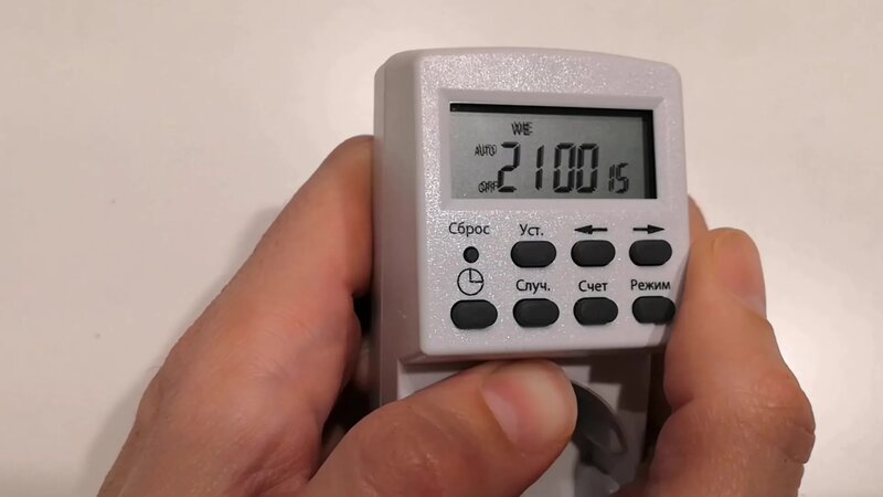 Как настроить розеточный электронный таймер ТРЭ 01 Смотреть онлайн в поиске Яндекса по Видео
