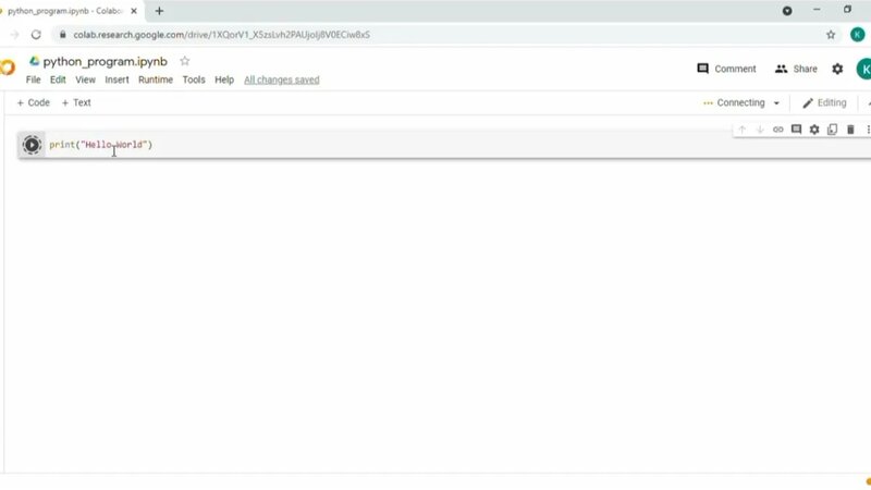 Google Colab | Python online compiler | How to run python code without download python IDLE 2021 ...