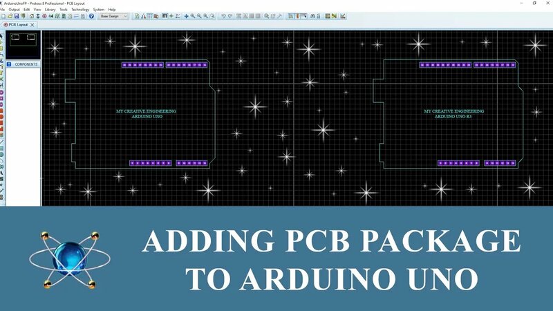 How to Add Arduino UNO Footprint PCB Package on Proteus 8 | R1 | R2 | R3 - Yandex Video aramada ...