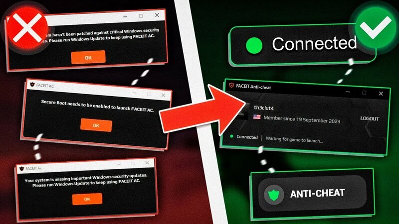 How to fix Faceit Anti-Cheat - Your system is missing and other errors in 2025 - Смотреть онлайн ...