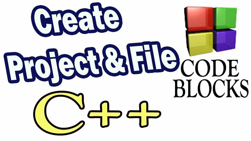 CPP (C++) Create Project Part-02 | Code Blocks New Project | Code Blocks IDE - Yandex Video ...