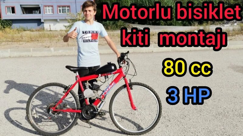 Motorlu Bisiklet KİTİ Bisiklete Nasil Monte Edilir? | Kendi Aracinizi Yapin!(Motorized BİKE ...