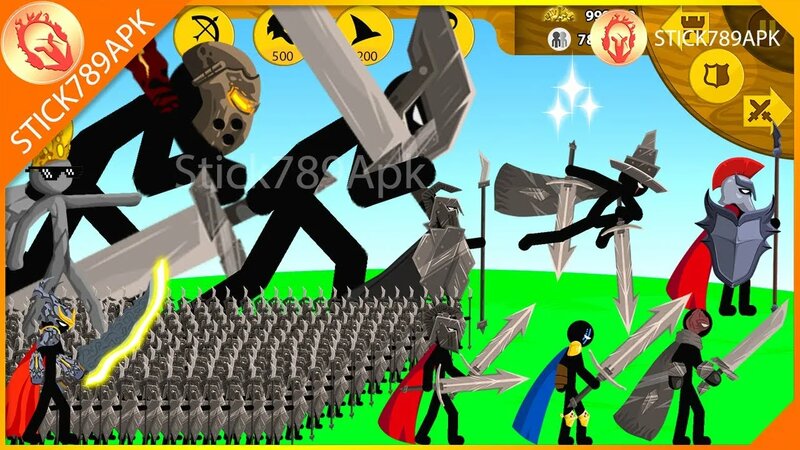 EPIC Stickman Steelron Griffon, Xiphos, Wrathnar VS Final BOSS | Stick War Legacy Mod ...