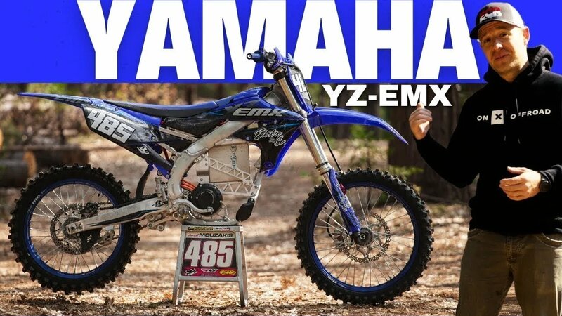 Yamaha YZ-EMX Electric First Ride & Review - Смотреть онлайн в поиске Яндекса по Видео