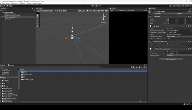 Используй XR Simulation для тестирования AR проектов в Unity c AR Foundation - Смотреть онлайн в ...