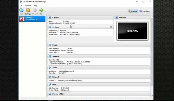 FreeNAS 11 Beginner 03 - Configure a FreeNAS Virtual Machine before installing FreeNAS ...