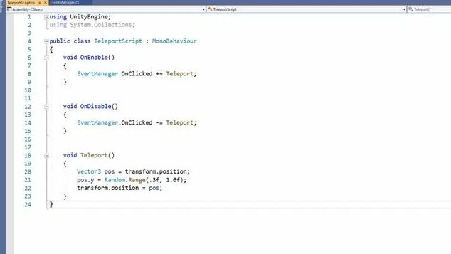 C# Events in Unity! - Intermediate Scripting Tutorial - Смотреть онлайн в поиске Яндекса по Видео