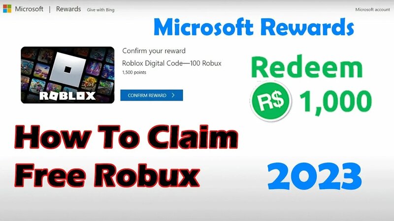 How to claim Robux from Microsoft rewards Roblox