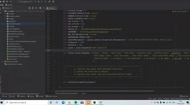 Machine Learning & Deep Learning - Python Project | Emotion Based Music Player For Blinds - Part ...
