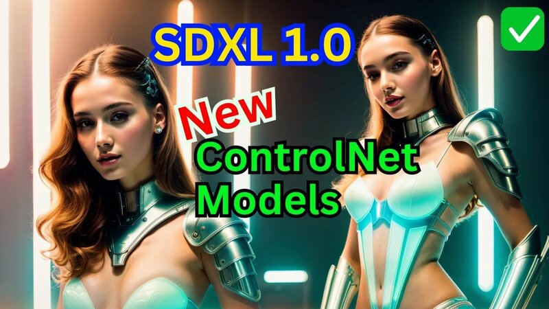 SDXL 1.0 New ControlNet Models Create Realism Photos With Depth in ComfyUI (AI Tutorial ...