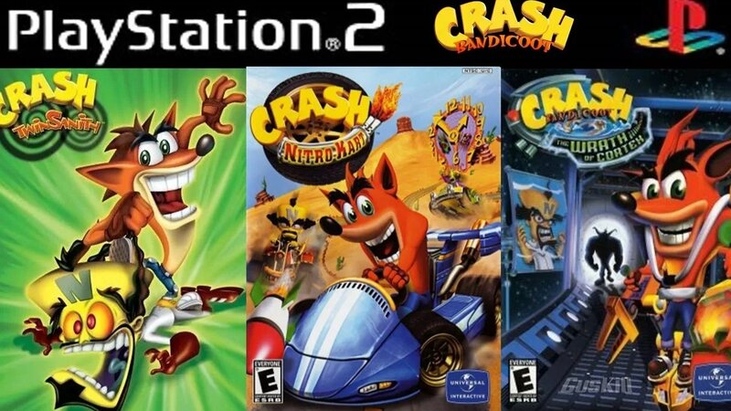 All Crash Bandicoot Games on PS2