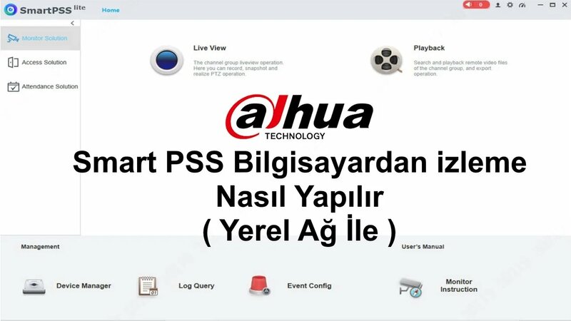 Dahua Kamera Sistemi Smart PSS İle Bilgisayardan İzleme ( Yerel Ağ ) - Yandex Video aramada ...
