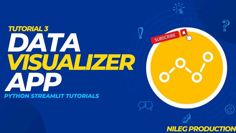 Streamlit Data Visualizer Web App Complete Streamlit Python Course 9708