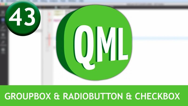 Tutorial Qt Creator - QML - GroupBox & RadioButton & CheckBox - Смотреть онлайн в поиске Яндекса ...