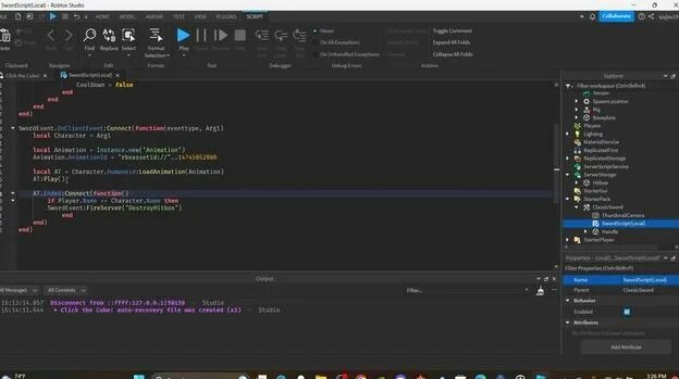 How to make a Basic Sword Skill in Roblox! [Consecutive Slashes] (Roblox Studio Scripting ...
