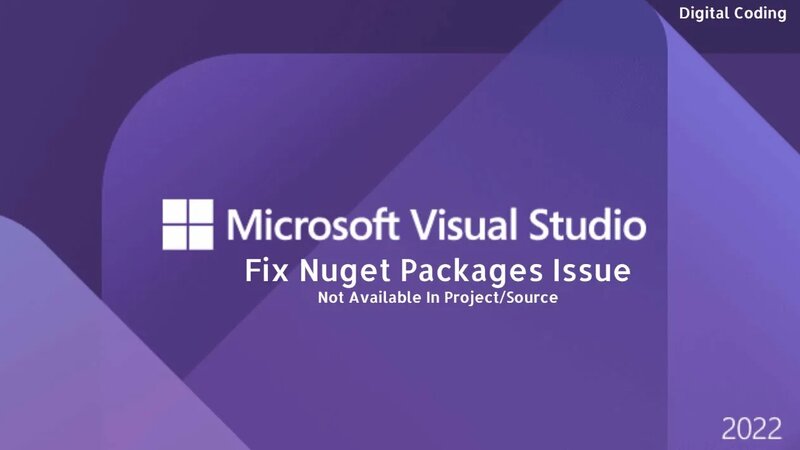 Nuget Package Manager Not Showing in Visual Studio 2022||Unable to Search Nugets in Package ...