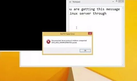 How To Solve: Putty Error : Disconnected Server Protocol Violation:Unexpected SSH2_MSG packet ...