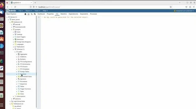 How to create server and database using pgAdmin 4 Configure Server in PgAdmin4 | #postgres # ...