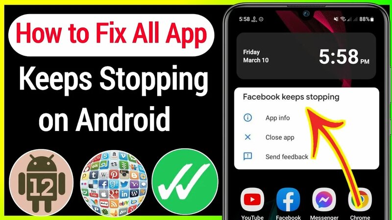 How to Fix All Apps Keeps Stopping Error in Android Phone [2023] | App keeps stopping Android ...
