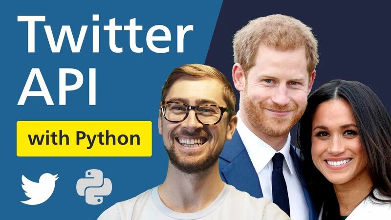Mapping Megxit with the Twitter API | Python tutorial