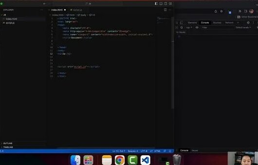 Chapter 4: Javascript Tutorial - How to use the Console? and what is console.log() ? - Смотреть ...
