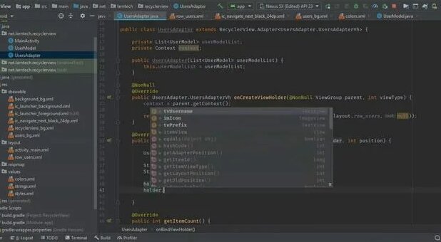 Recyclerview OnClickListener Open New Activity || Filter RecyclerView Using Search View ...
