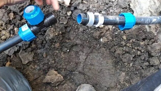 Как правильно соединить фитинги ПНД трубы #25 #32 - Смотреть онлайн в ...