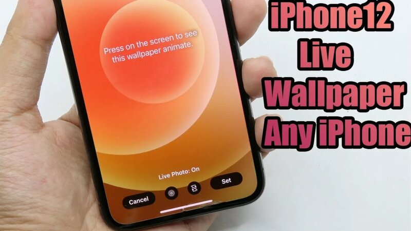 GET iPhone 12 Live Wallpapers on Any iPhone - iOS14 Wallpaper