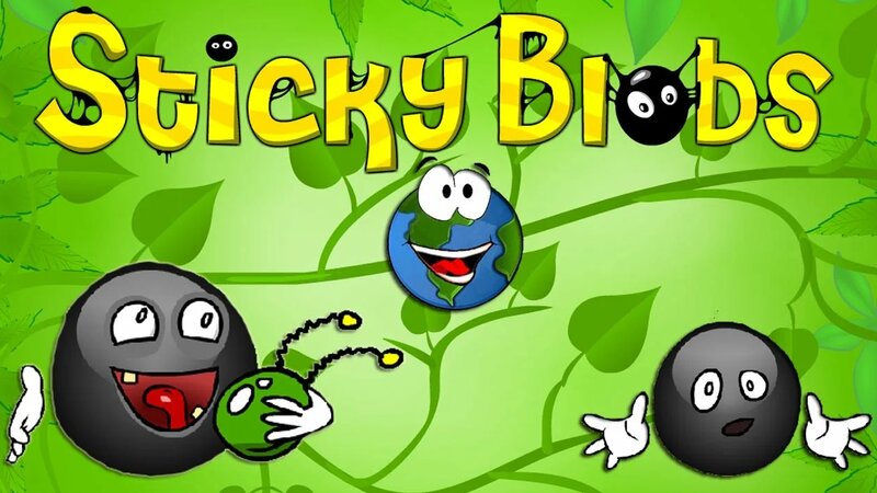 Флеш игра Sticky Blobs - Забавные Липкие Слизни - Смотреть онлайн в поиске Яндекса по Видео