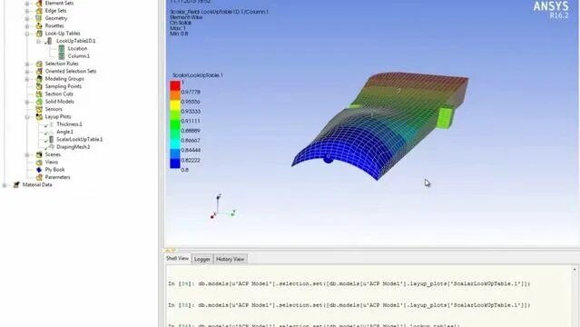 Обновление Ansys 16.0-16.2 в области проектирования композитов - Смотреть онлайн в поиске ...