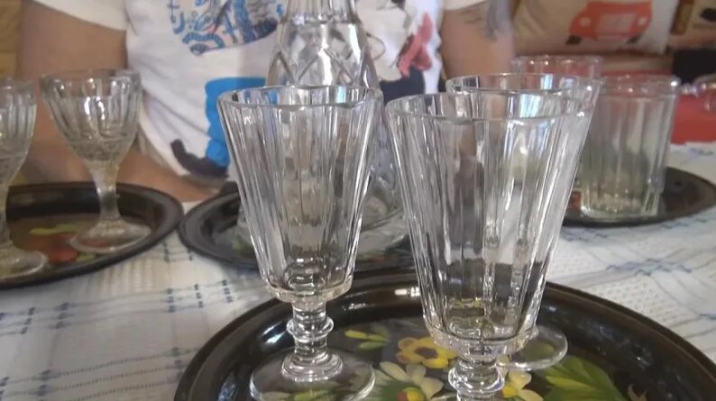 Сделано в СССР. Правильные рюмки для крепкого алкоголя. Лафитники ...