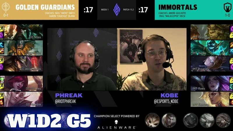 Golden Guardians vs Immortals | Week 1 Day 2 S11 LCS Spring 2021 | GG vs IMT W1D2 - Смотреть ...