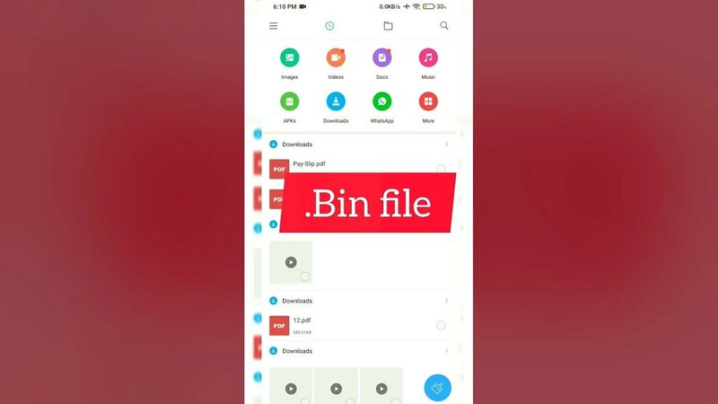 How To Open BIN File In Android - Best BIN Files Opener or Extractor l How to open bin file 2024 ...