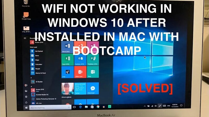 [Solved] WIFI problem in Windows 10 in Mac Book installed with BootCamp - Yandex Video aramada ...