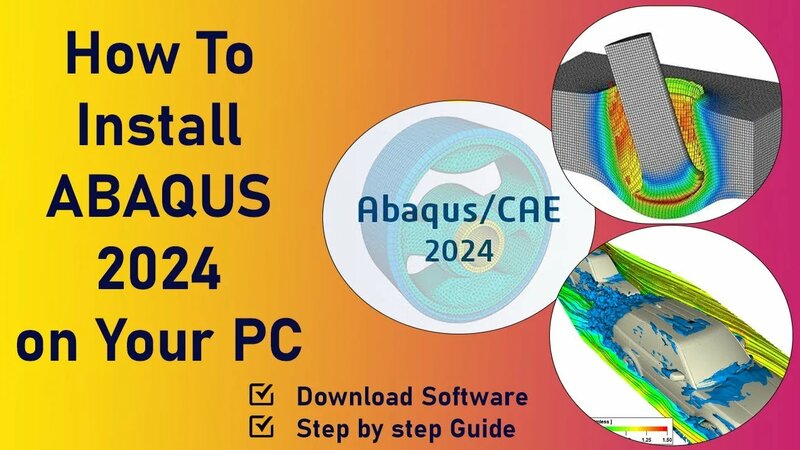 How to install Abaqus 2024 | DS Simulia Suite Abaqus 2024 Installation - Смотреть онлайн в ...