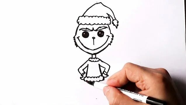 Как нарисовать Гринча легко Grinch Drawing Смотреть онлайн в поиске