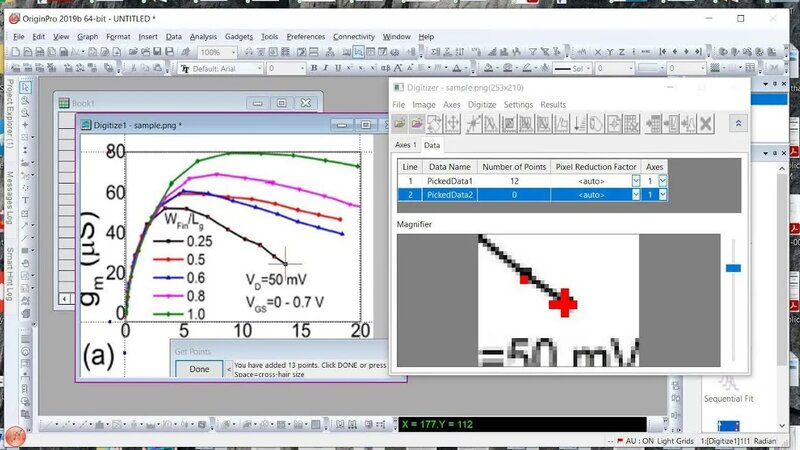 Origin (1st), How to Extract Data/Points from a Graph Image with Origin Software - Смотреть ...