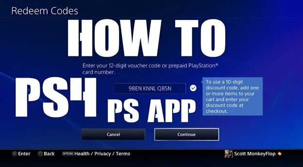 How to PS4 Redeem Code PlayStation App Redeem Codes PS PLUS Vouchers Beta More