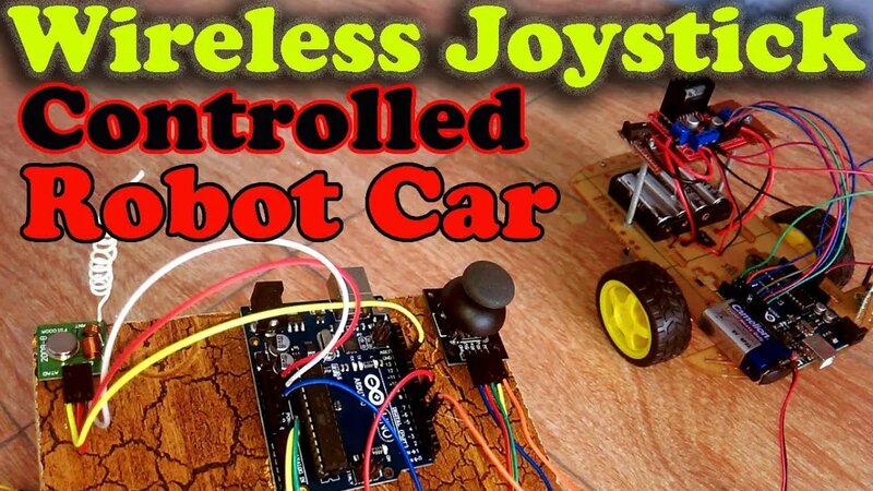 Arduino Project: Wireless Joystick controlled Robot Car using 433Mhz RF and L298n Motor Driver ...
